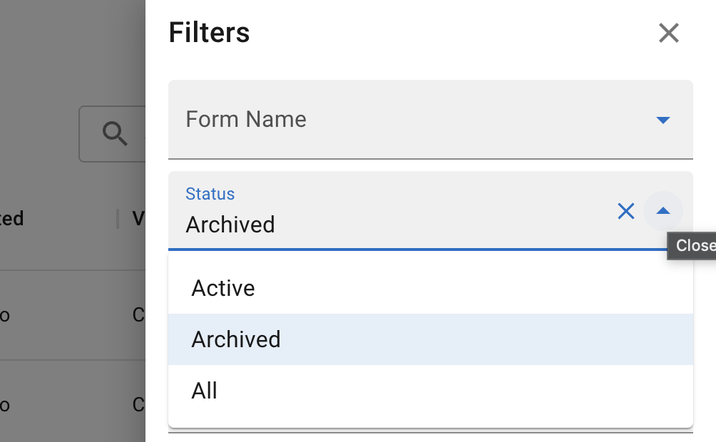 Forms: Create, Edit, Copy, Archive, Delete – Crunchtime Support Services